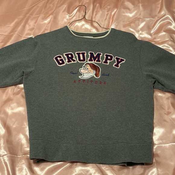 Disney | Sweaters | Vintage 99 Disneyland Grumpy Crew Neck | Poshmark